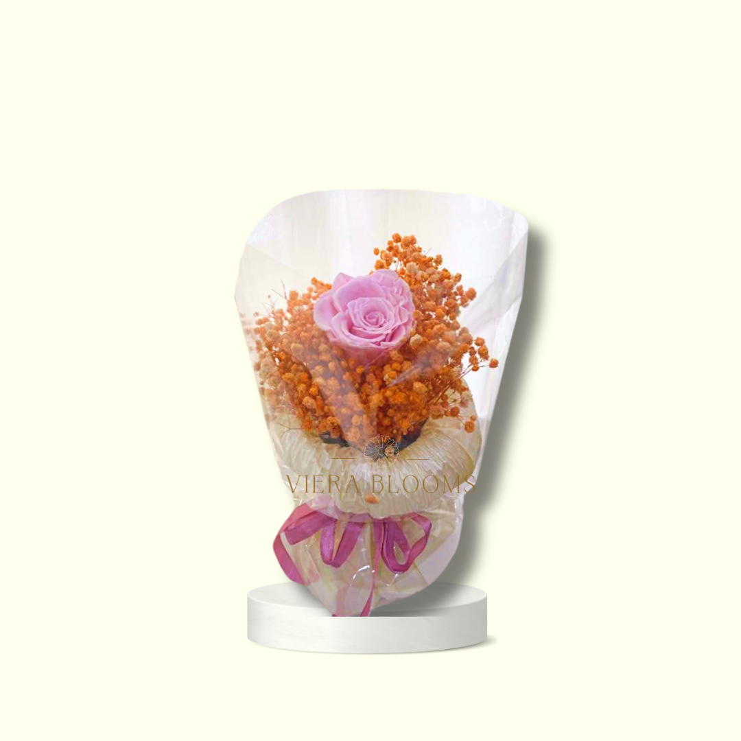 (Dried Flowers) Kay - Pink Orange Dried Flowers For All Occasions at ...