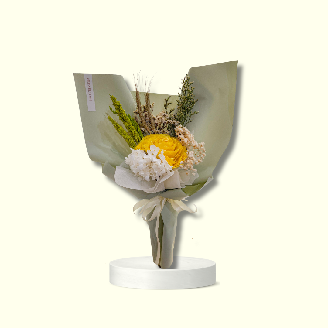 (Dried Flowers) FSB- Yellow-Dried Flowers For All Occasions-Same Day ...